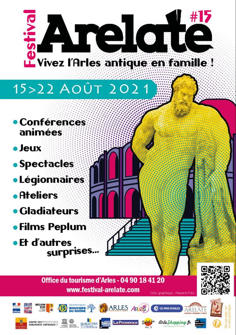 Festival ARELATE 2021 - Le Programme des Journées Romaines d'Arles