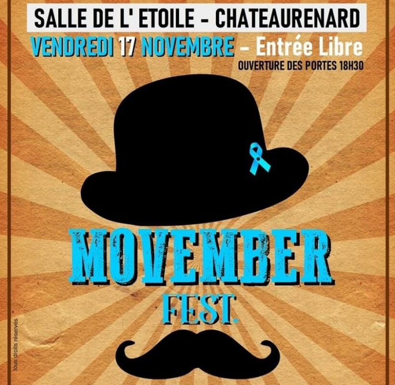 Movember Fest 2023 à Châteaurenard - Le programme